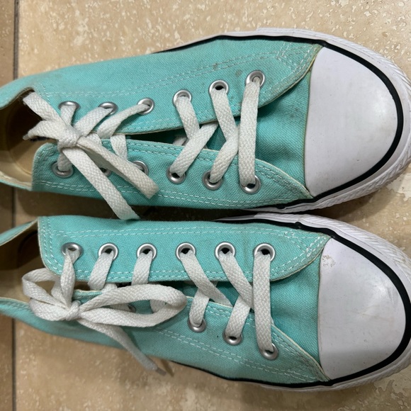 Converse | Shoes | Converse Unisex Chuck Taylor All Star Ox Light Aqua ...